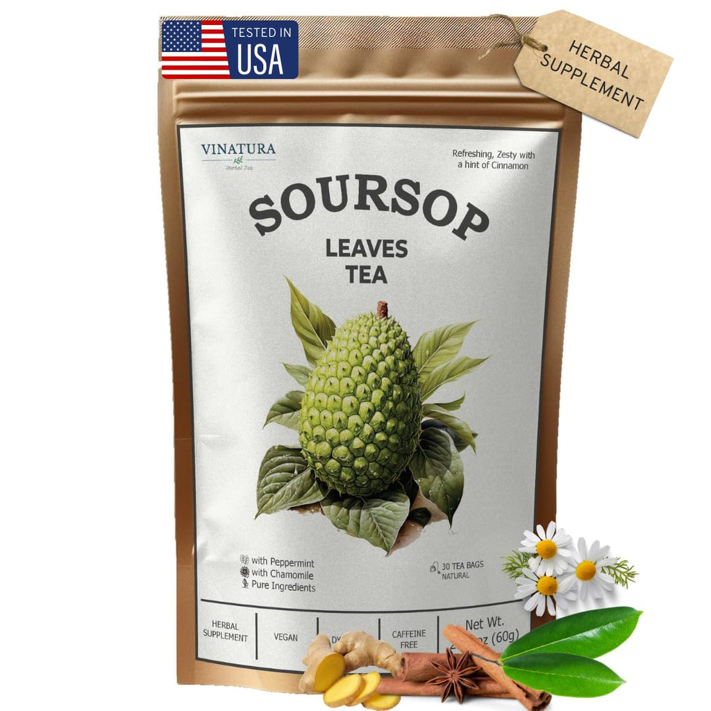 pure graviola leaf herbal tea