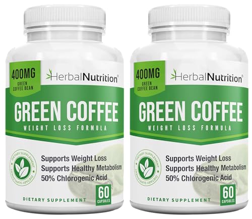 pure green coffee bean extract capsules