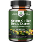 Pure green coffee bean extract capsules