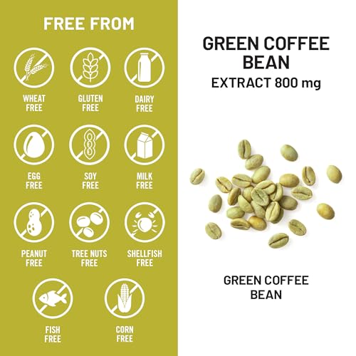 pure green coffee bean extract for energy