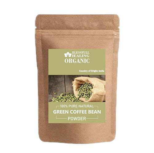 pure green coffee bean powder