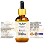 pure green tea oil for aromatherapy
