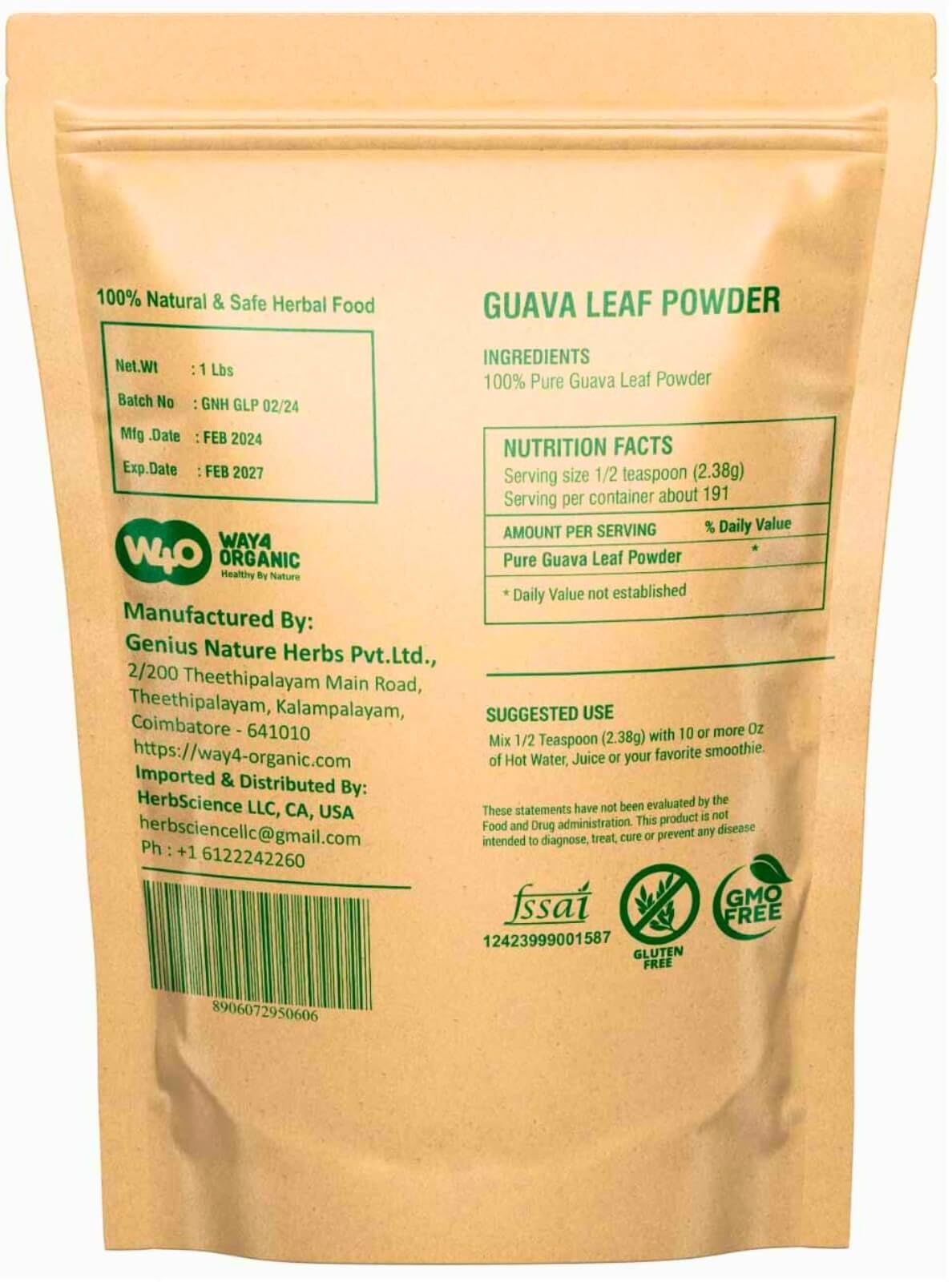 pure guava leaf powder benefits