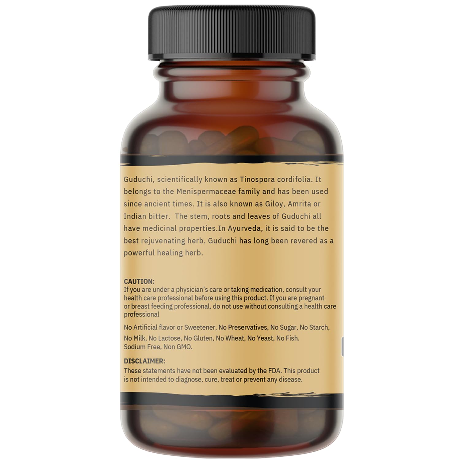 Pure Guduchi powder in every capsule