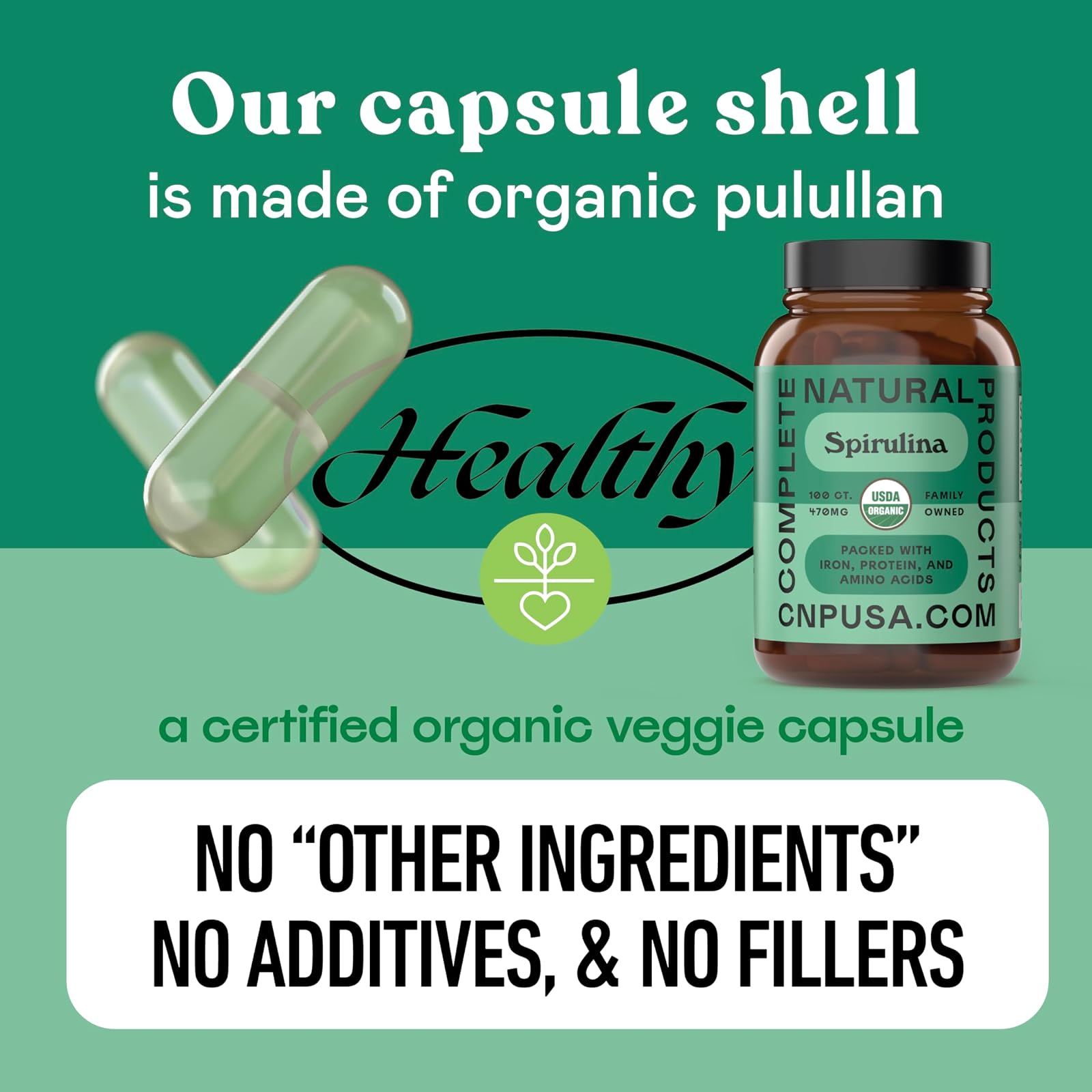 Pure Hawaiian spirulina for wellness