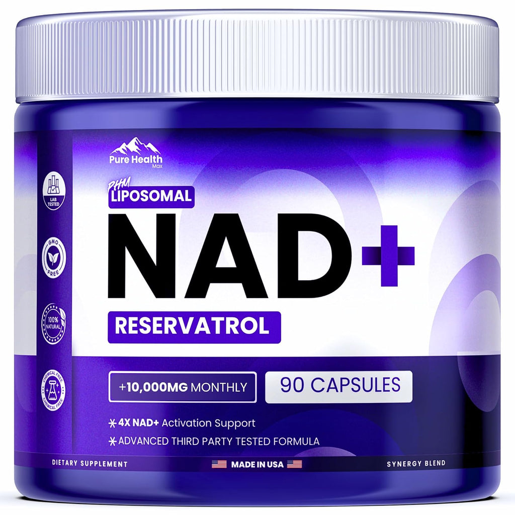 PURE HEALTH MAX Resveratrol antioxidant support