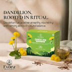 pure herbal dandelion tea bags
