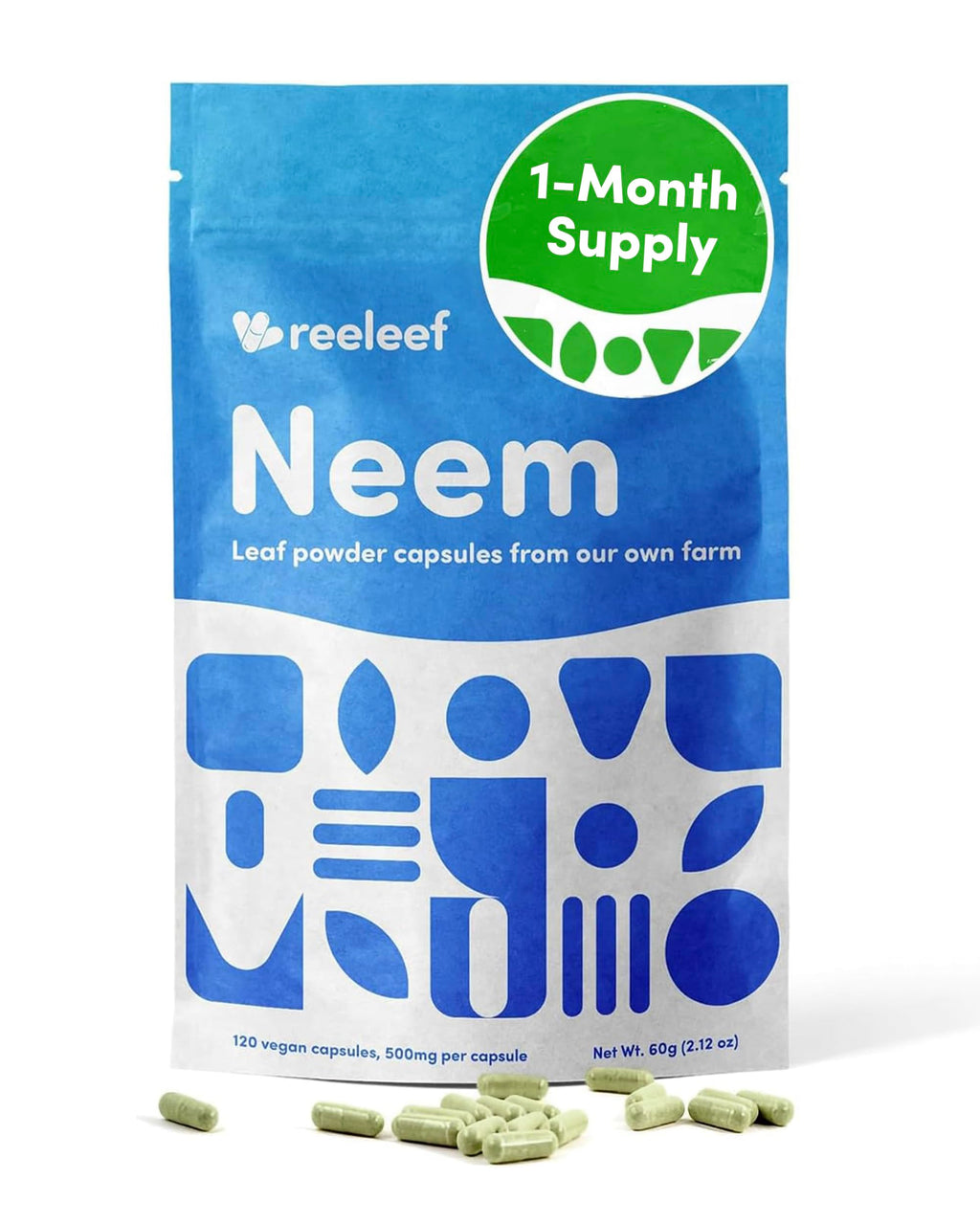 pure herbal neem capsules for wellness