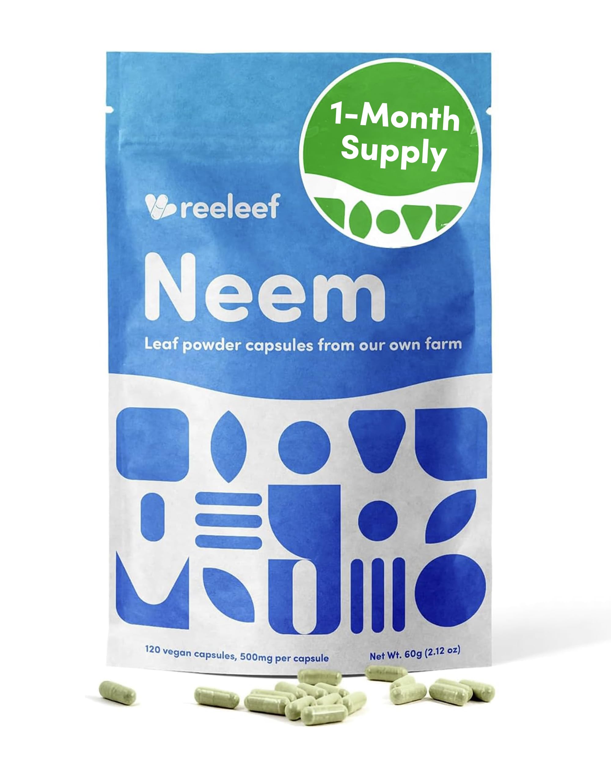 pure herbal neem capsules for wellness
