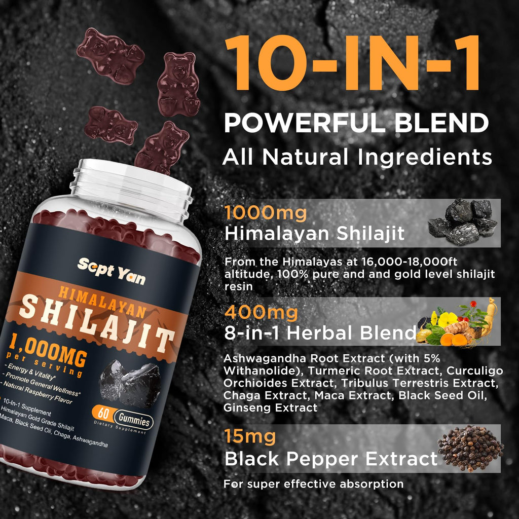 Pure Himalayan Shilajit benefits