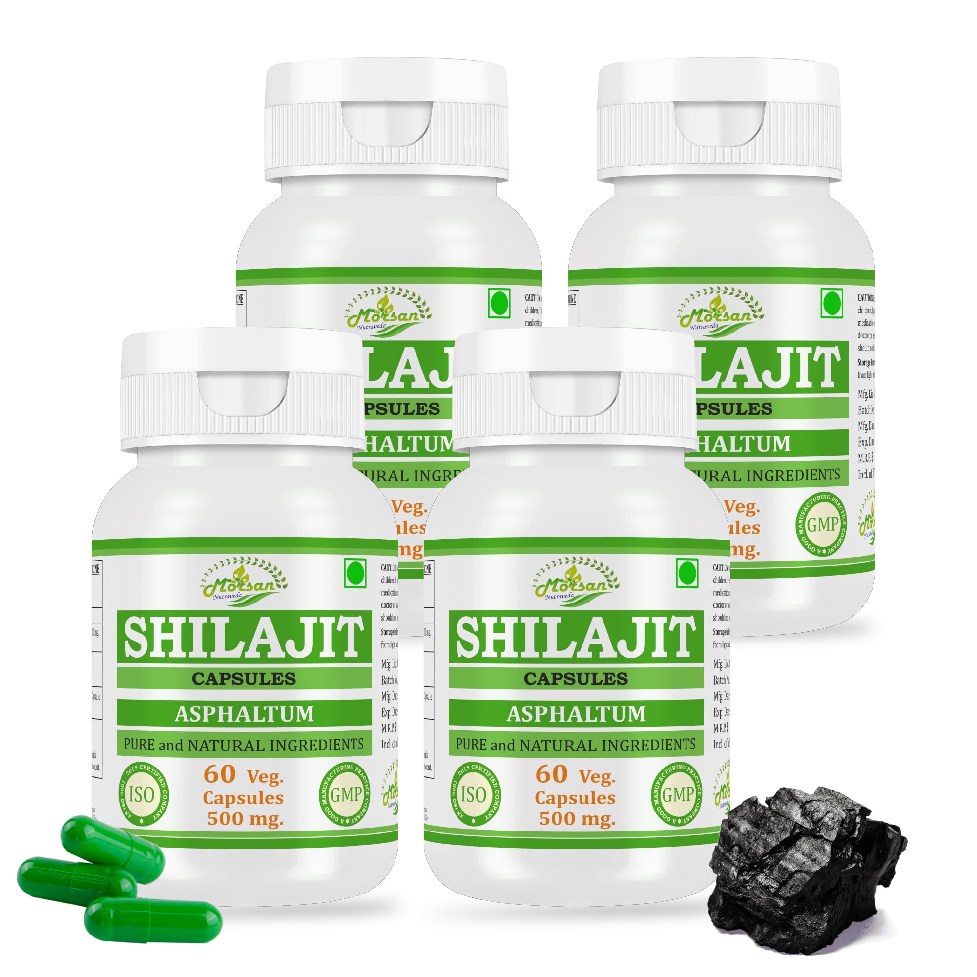 pure Himalayan Shilajit capsules