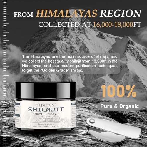 pure Himalayan Shilajit for energy
