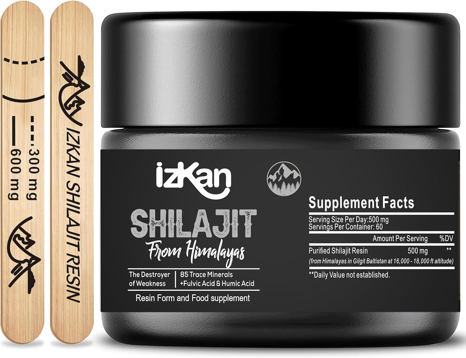 Pure Himalayan Shilajit for energy