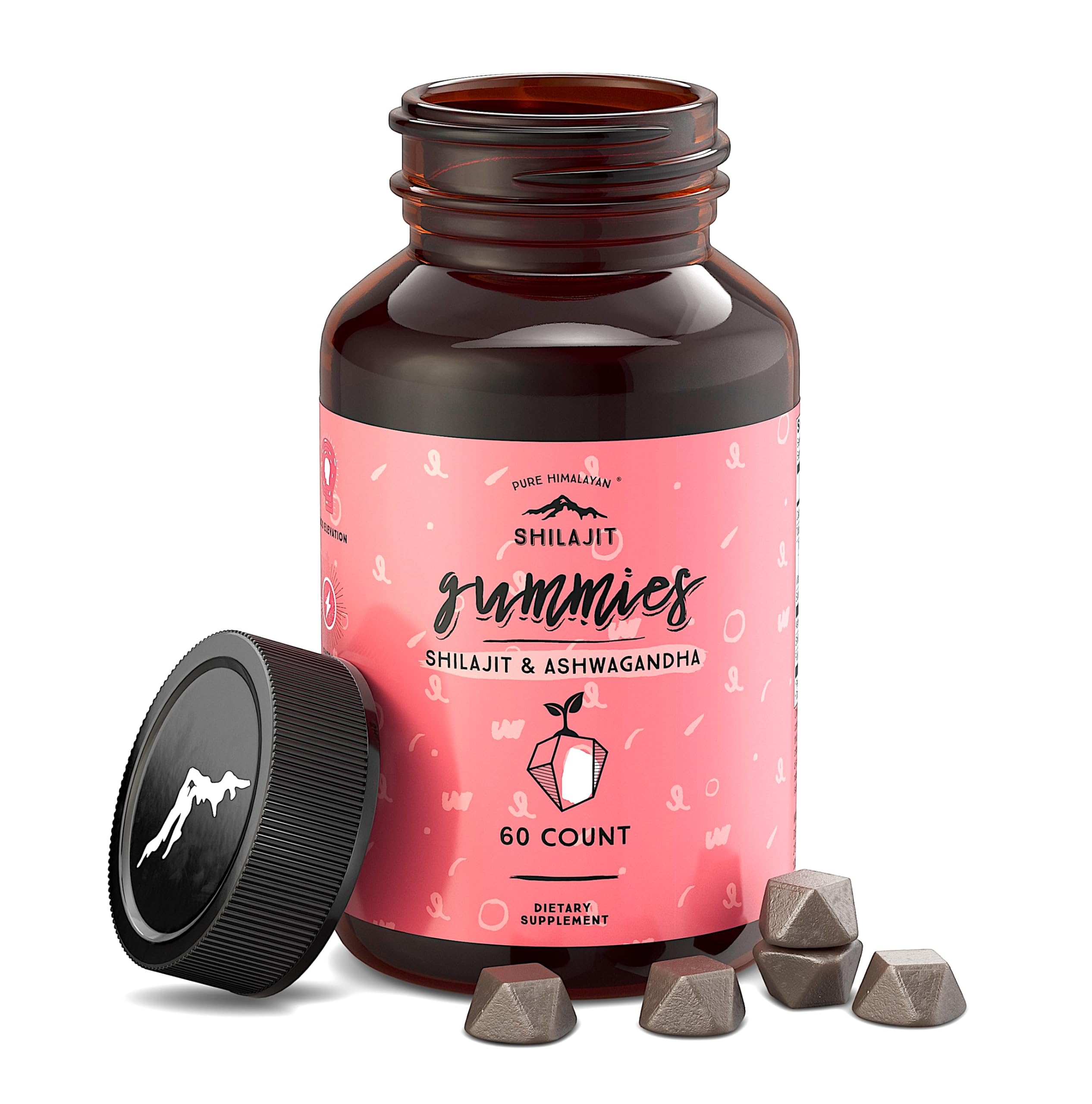 Pure Himalayan Shilajit gummies for energy