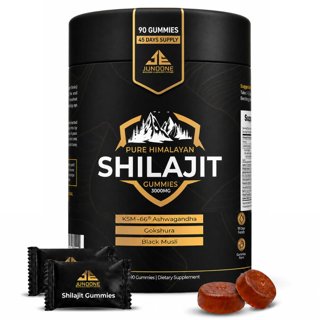 Pure Himalayan Shilajit gummies for energy