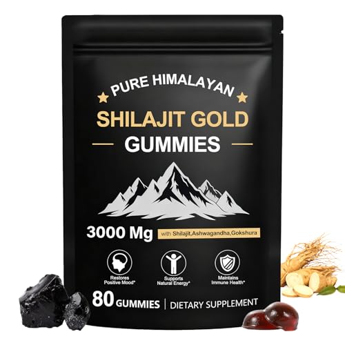 Pure Himalayan shilajit gummies for energy