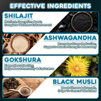 Pure Himalayan shilajit gummies for focus