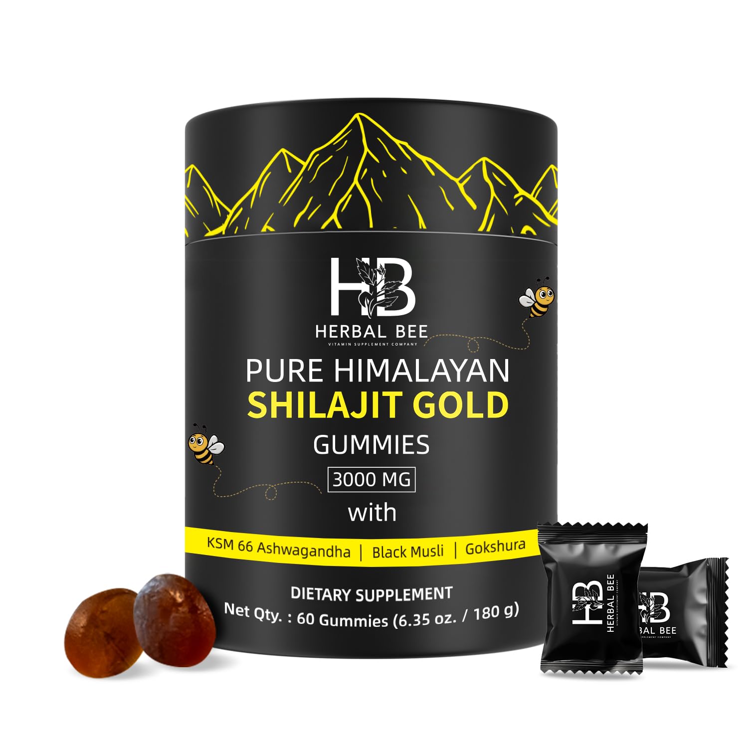 pure Himalayan shilajit gummies