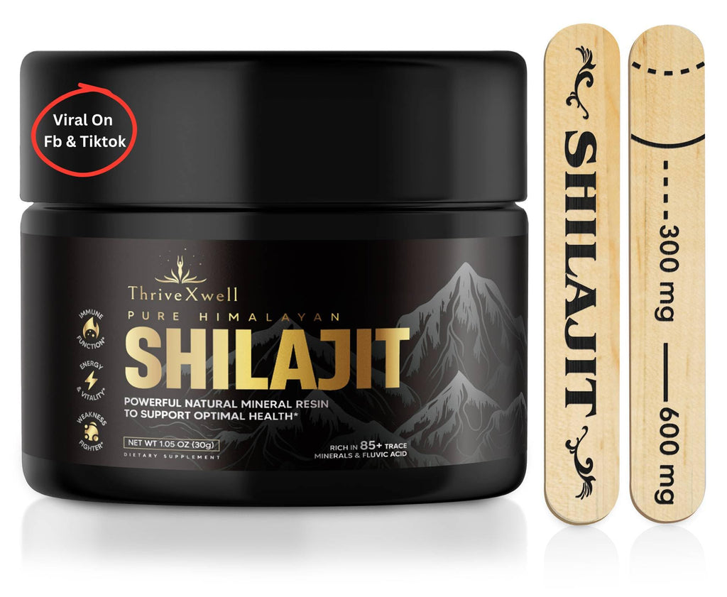 Pure Himalayan Shilajit resin benefits