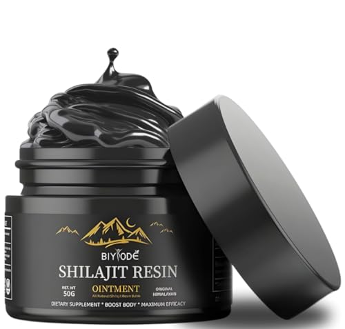 pure Himalayan shilajit resin supplement