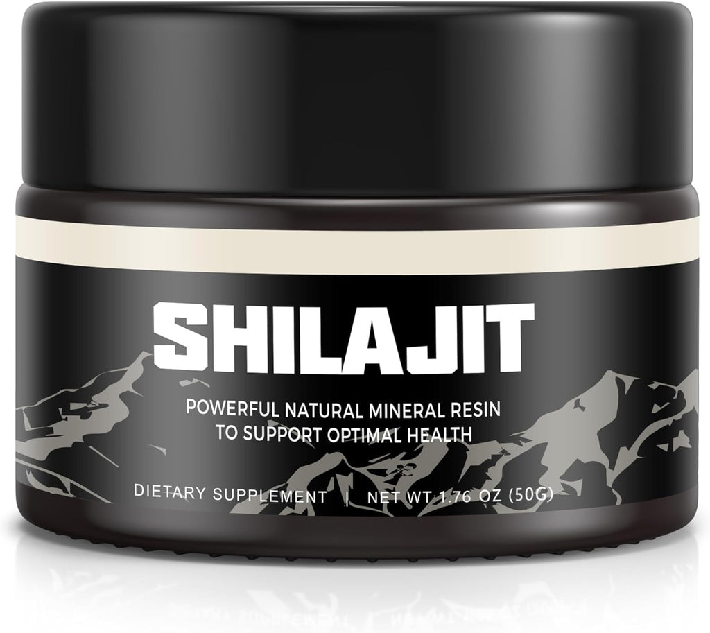 pure Himalayan shilajit resin supplement