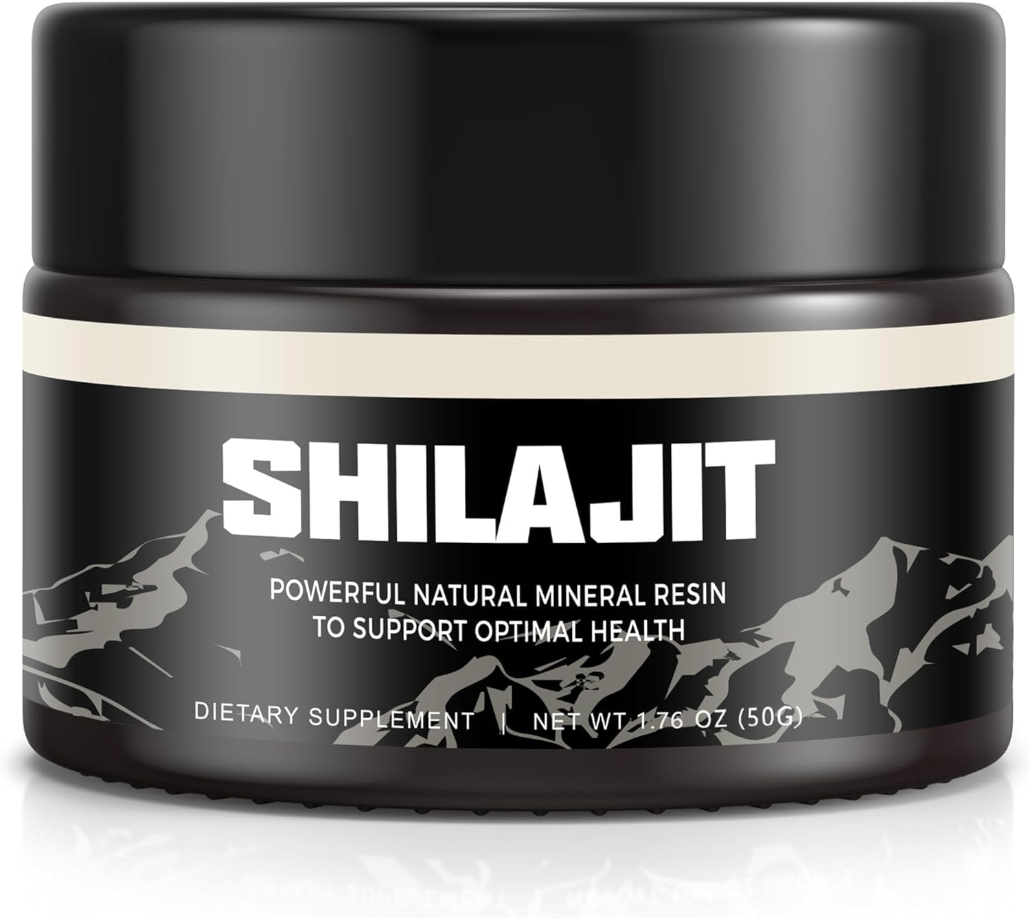 pure Himalayan shilajit resin supplement