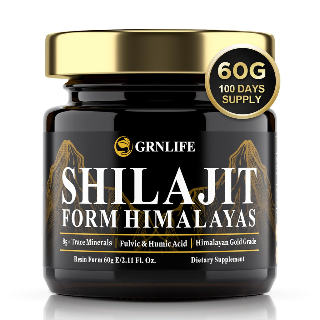 pure Himalayan shilajit resin supplement