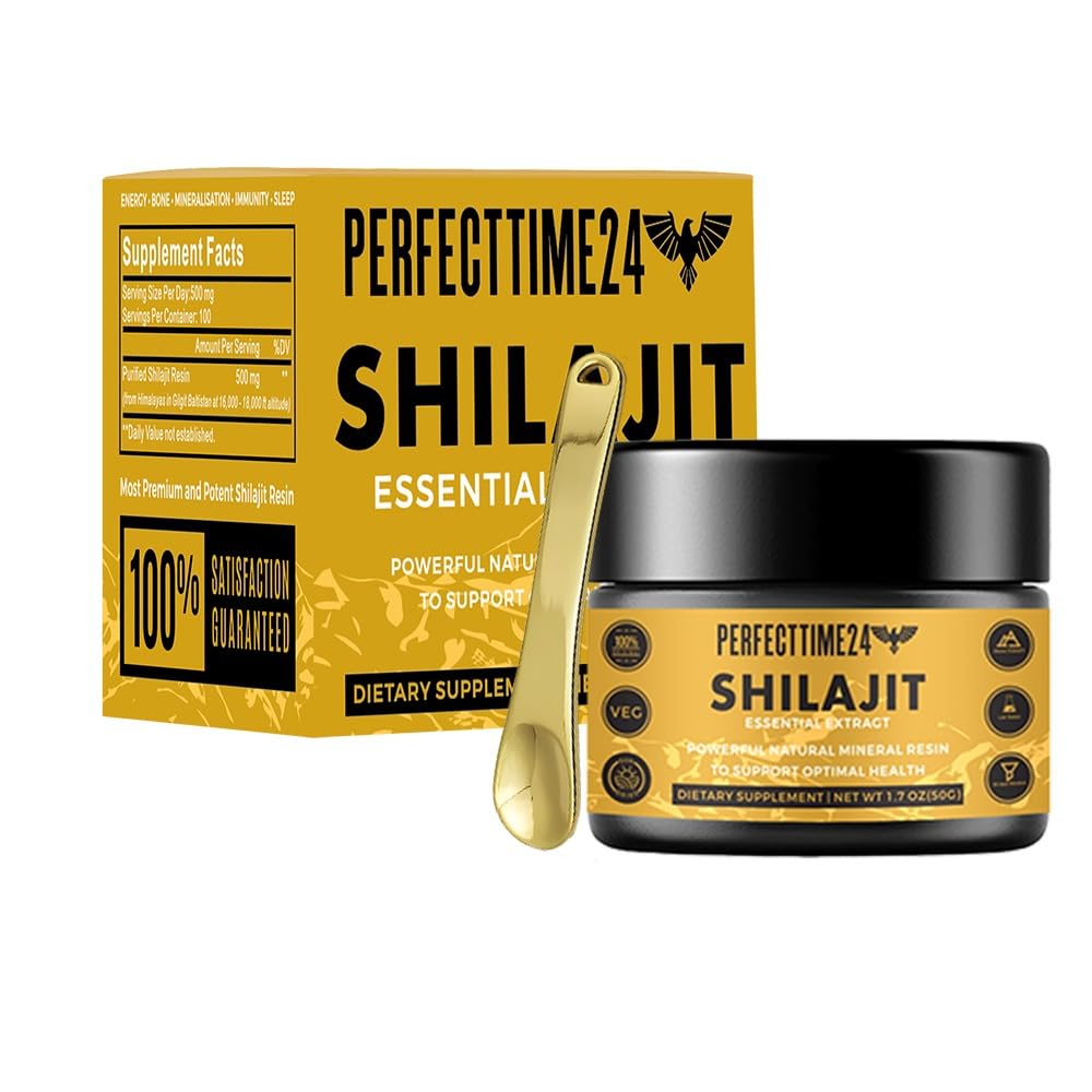 pure Himalayan shilajit resin supplement