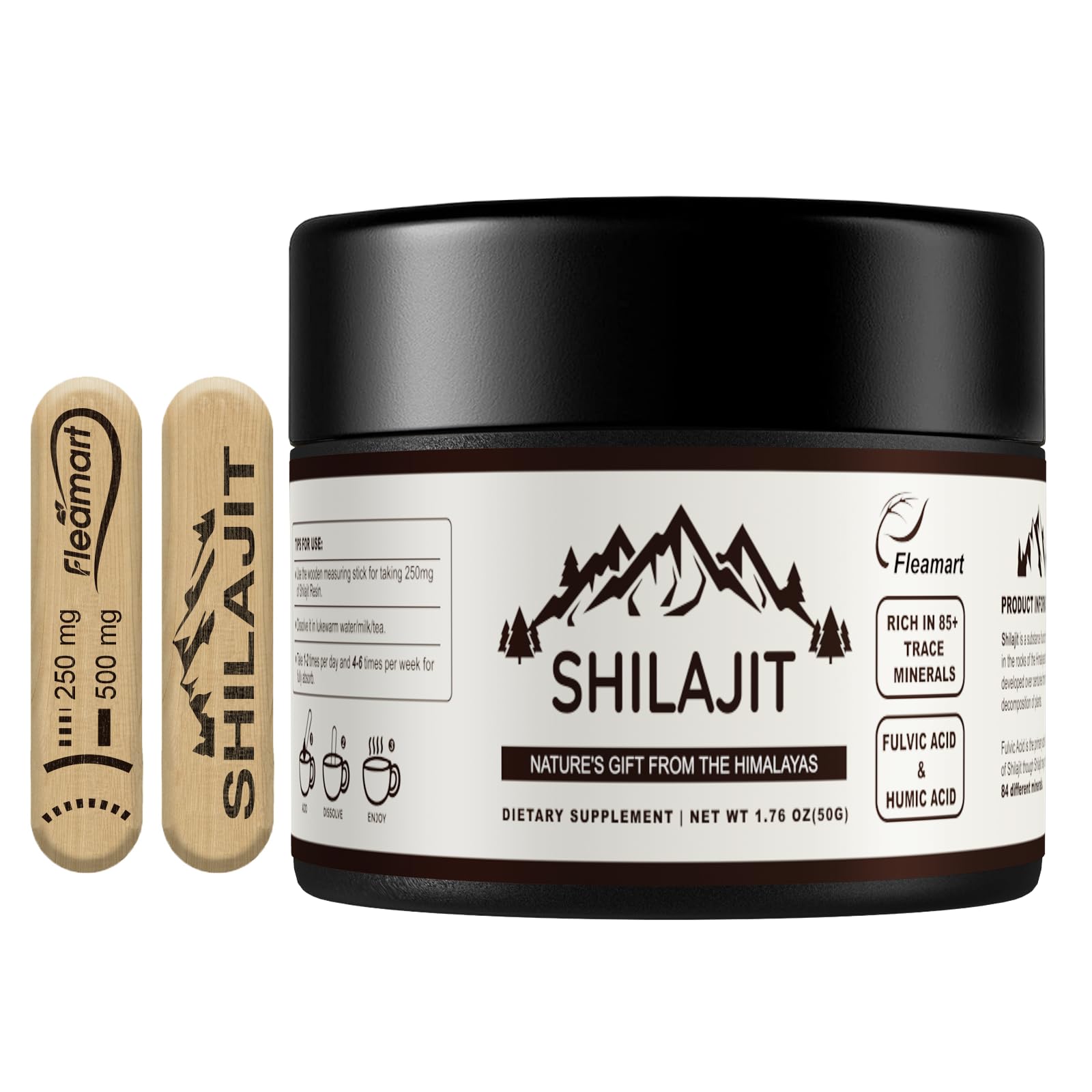 pure Himalayan shilajit supplement