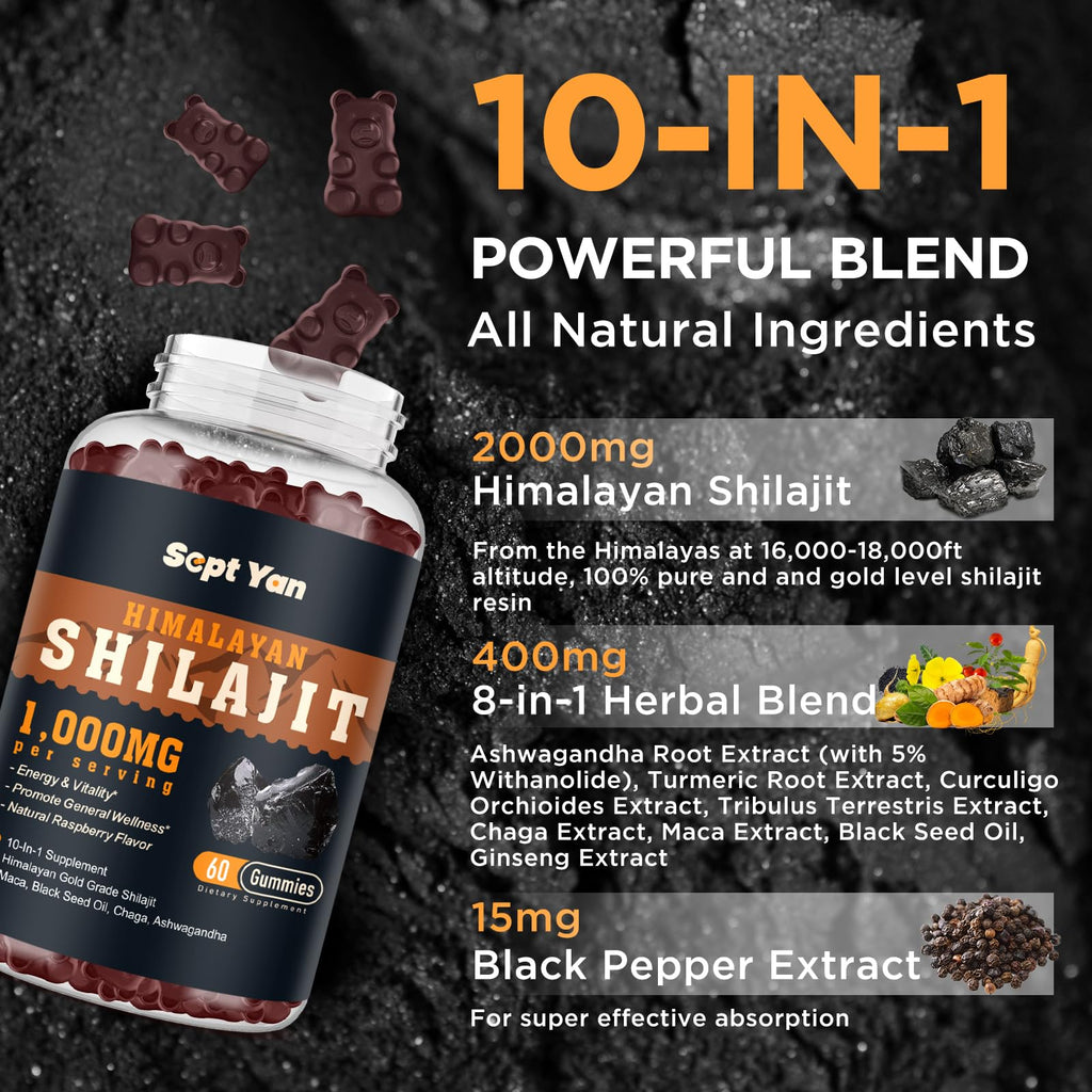 Pure Himalayan Shilajit supplement