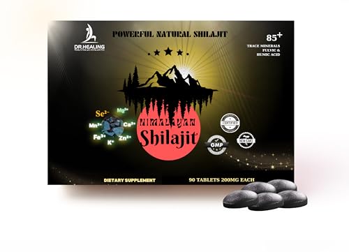 pure Himalayan SHILAJIT tablets for energy