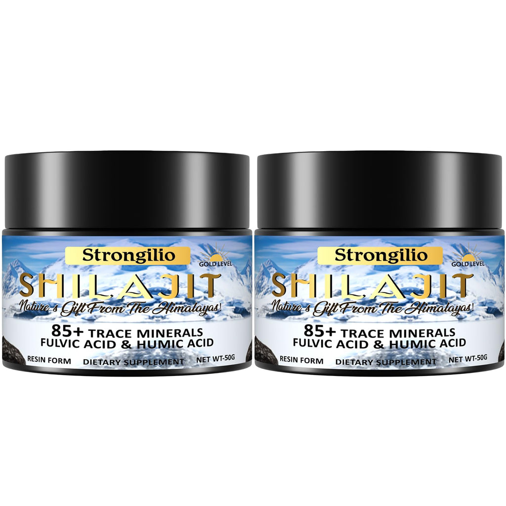 Pure Himalayan Shilajit trace minerals supplement