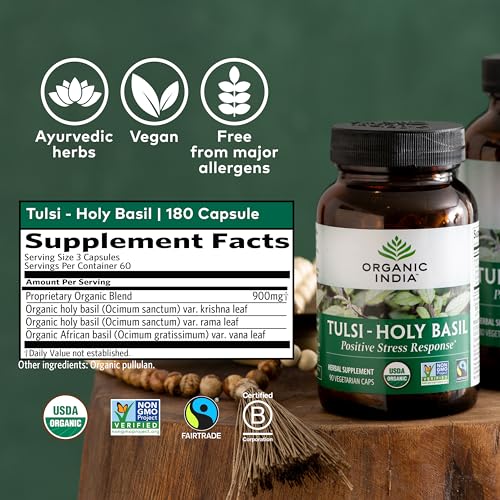 pure holy basil capsules for relaxation