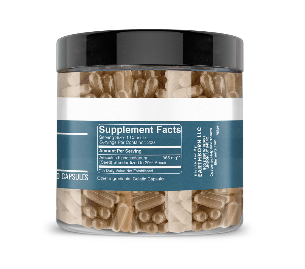 pure horse chestnut capsules for health