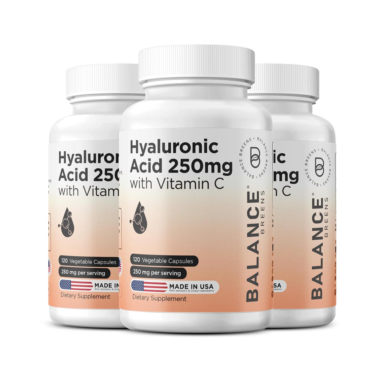 pure hyaluronic acid vegan capsules
