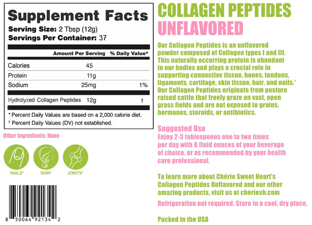 pure hydrolyzed collagen for beauty