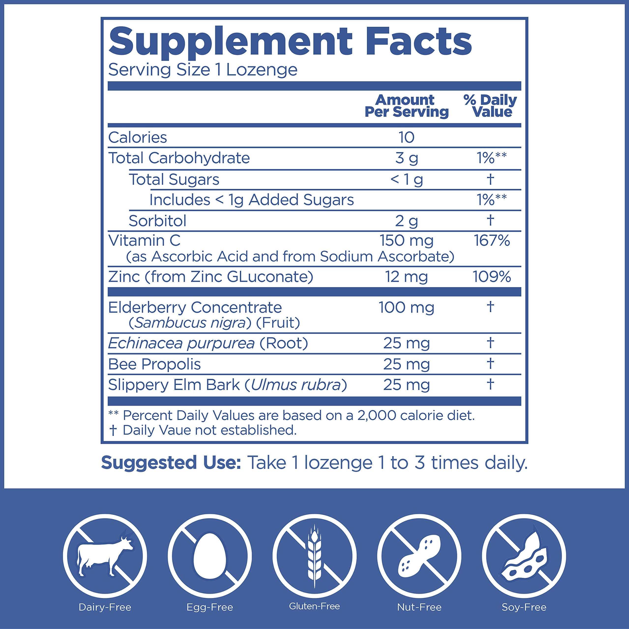 Pure hypoallergenic elderberry supplements