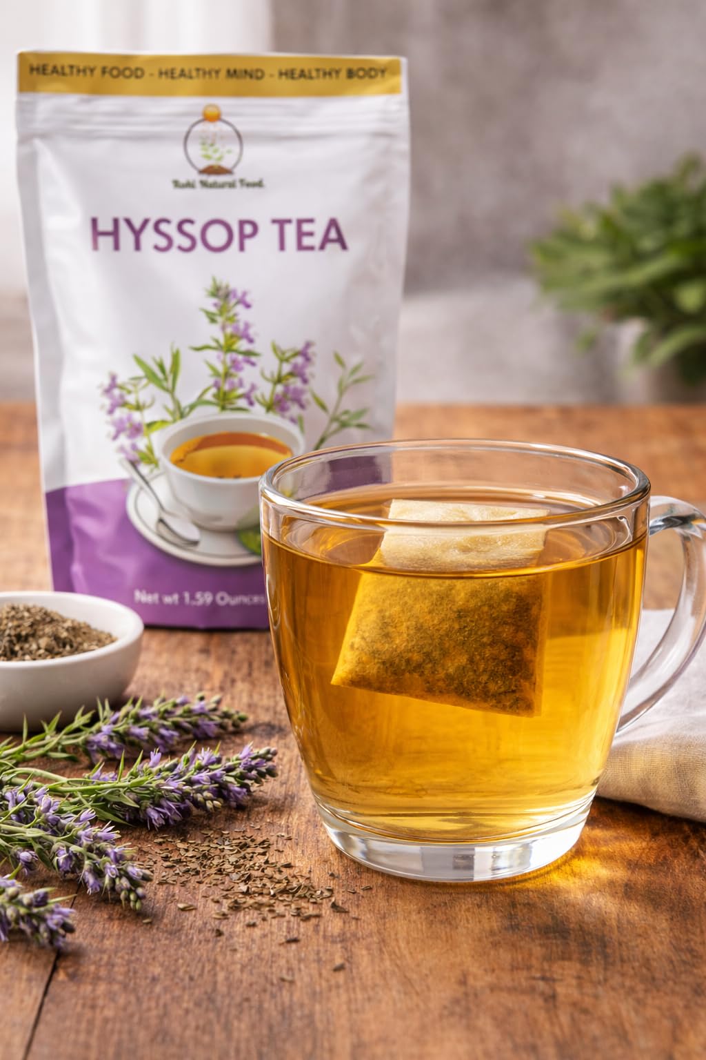 pure hyssop tea bags