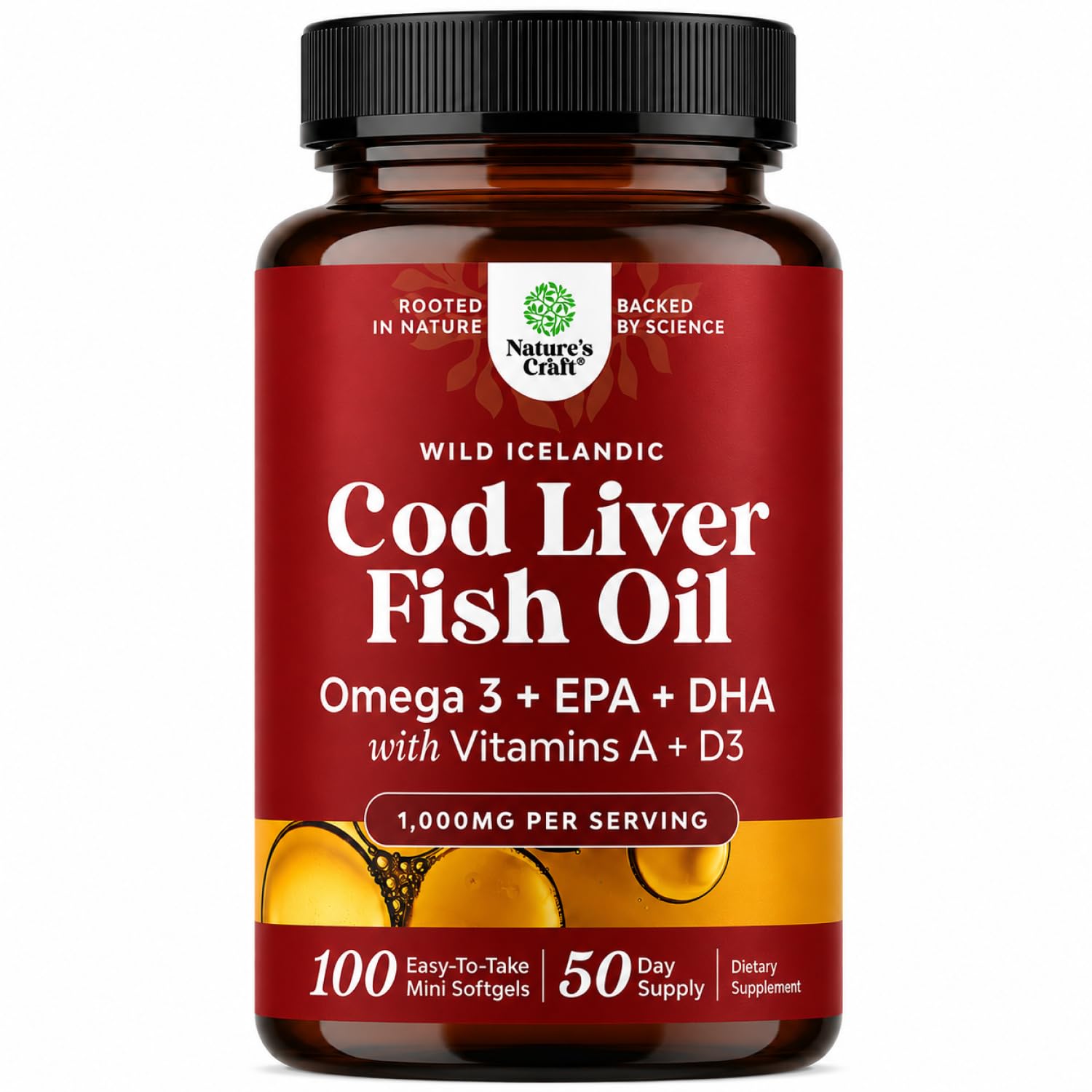 pure Icelandic cod liver oil