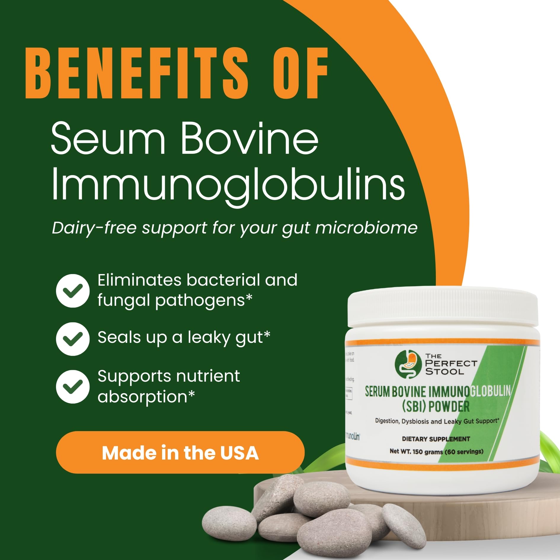 pure IgG for immune support