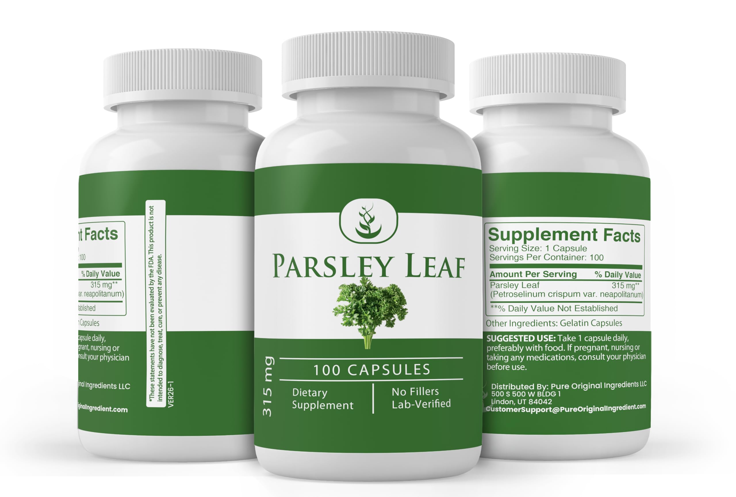 pure ingredients blended supplements