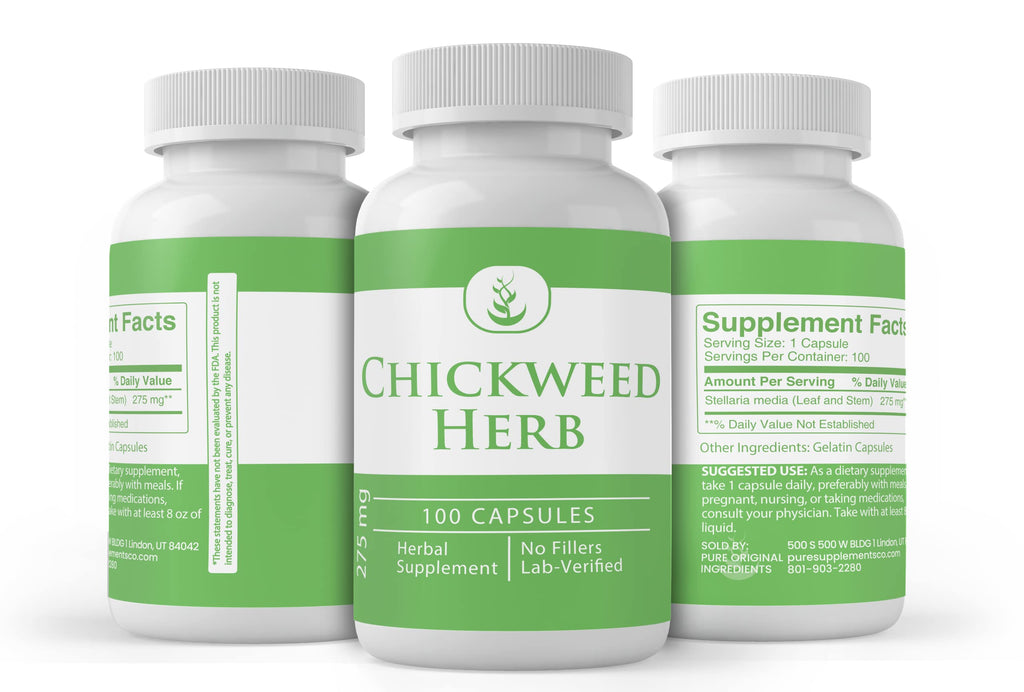 pure ingredients blended supplements
