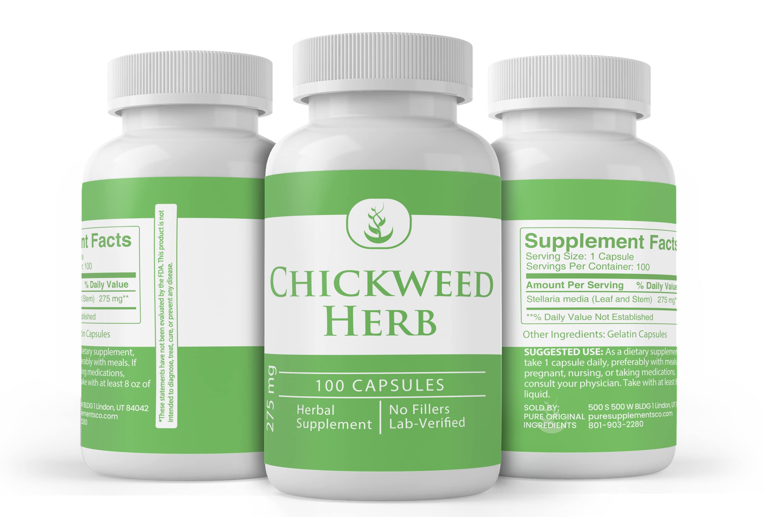 pure ingredients blended supplements