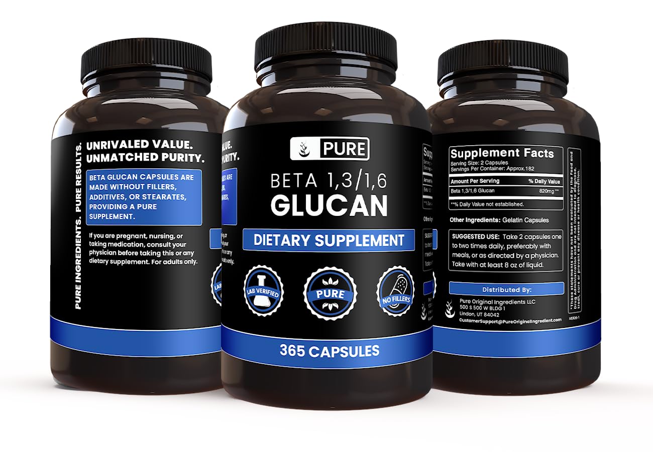 pure ingredients blended vitamin capsules