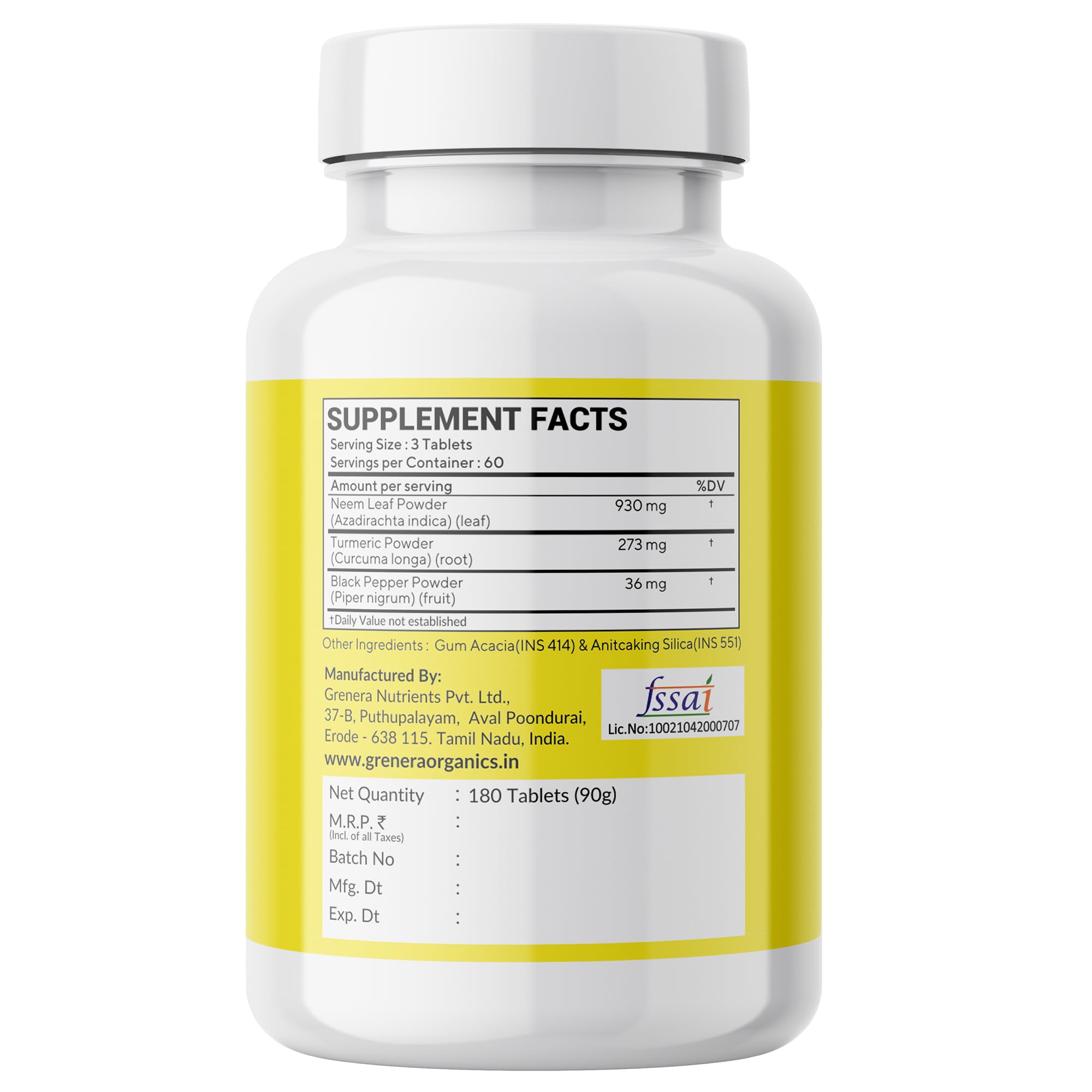 pure ingredients for holistic health