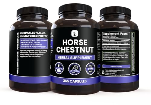 pure ingredients horse chestnut capsules