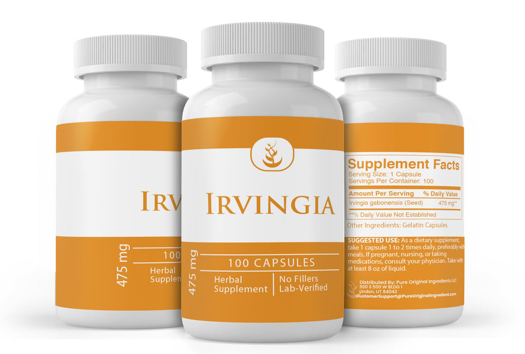 pure irvingia capsules with no fillers