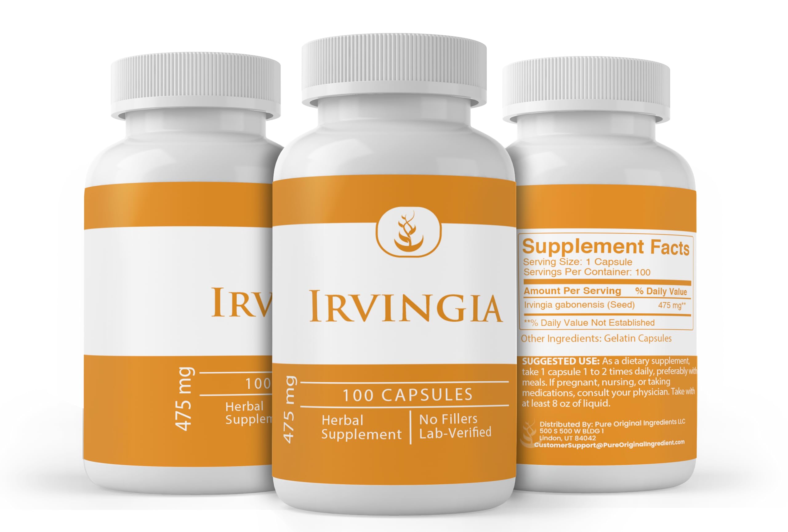 pure irvingia capsules with no fillers