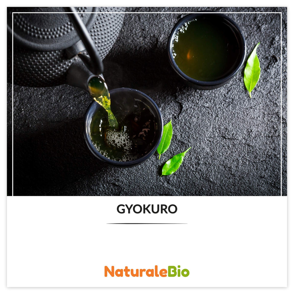pure Japanese green tea leaves