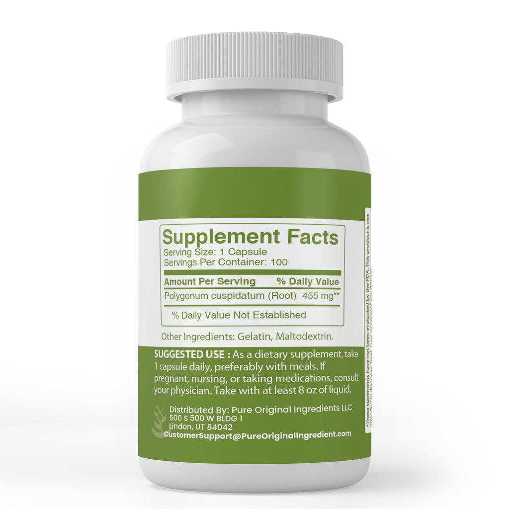 pure Japanese Knotweed capsules